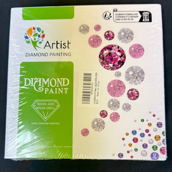 Artist Diamond Painting | Office | Artist Diamond Painting Kit Pink And ...